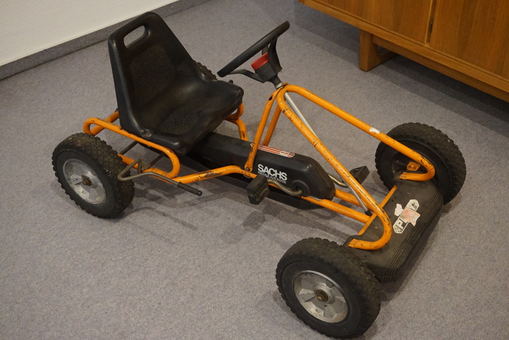 Puky Kettcar ausgegraben - 30 Jahre zurück! - Papa-Papa.de